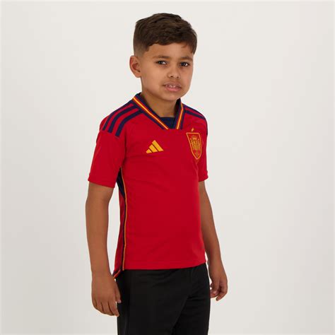 Camisa Adidas Espanha Home Juvenil FutFanatics