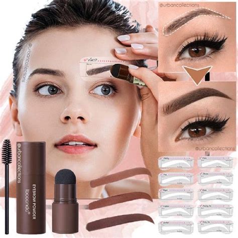 Jual Eyebrow Powder Cetakan Alis Original Shaping Eyebrow Stamp Alis