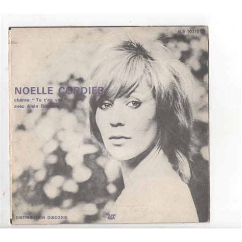 Tu T En Vas Un Poete De Alain Barriere Et Noelle Cordier 45t X 2