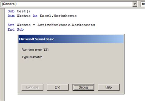 Type Mismatch Microsoft Community