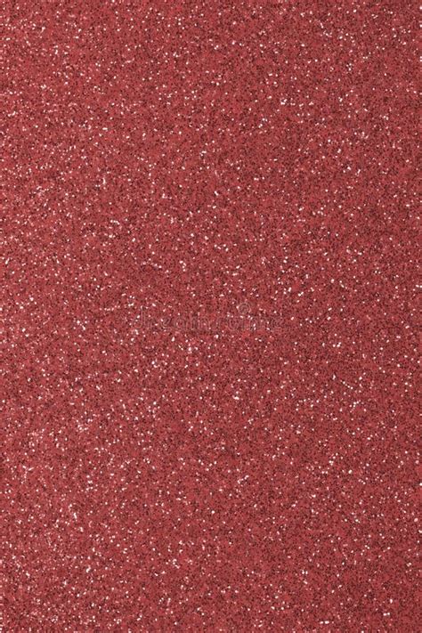 Red Background With Shiny Glitter With Luminescent Lights Stock Image