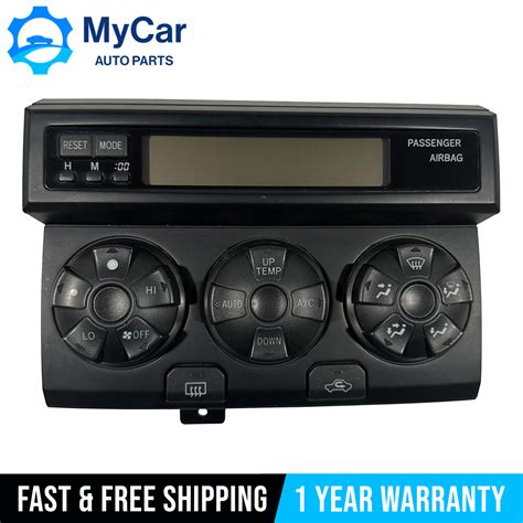 Oem 2003 2009 Toyota 4runner Heater Ac Ac Climate Temperature Contr