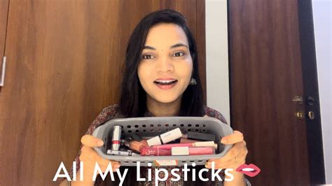 My Lipsticks Collection Youtube Makeup Lipstick YouTube