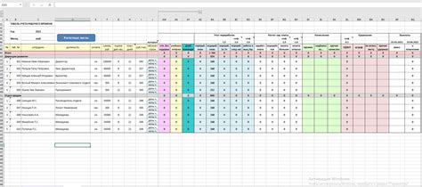 Xlsx Табель учета ночного времени работника в Excel готовая таблица Лаборатория мебели