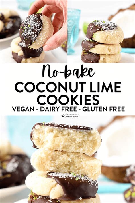 No Bake Coconut Cookies The Conscious Plant Kitchen