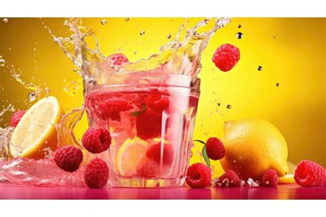 Healthy Cocktail Juice Drink Raspberry Ai 3883401
