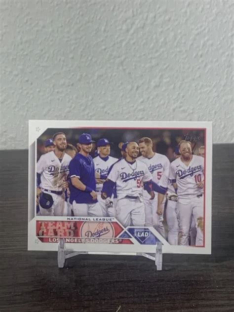 Los Angeles Dodgers Dodger Stadium 219 2023 Topps Series 1 Eur 166