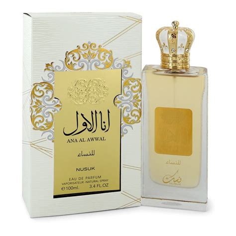 Eau De Parfum Spray Feminino Nusuk Ana Al Awwal 100 Ml