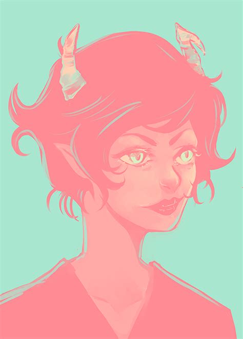 MSPA Booru Dri Headshot Kanaya Maryam Limited Palette Request Solo