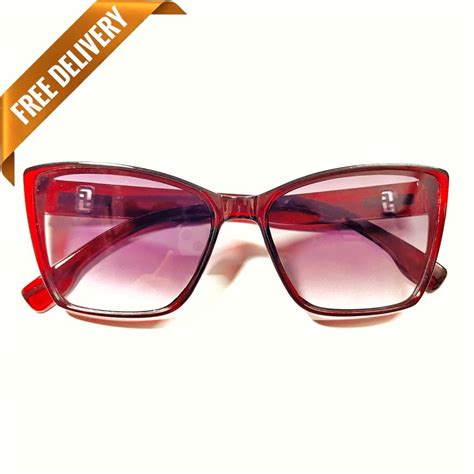 Retro 1970s Mazey Vintage Style Oversized Cat Eye Sunglasses Etsy Uk