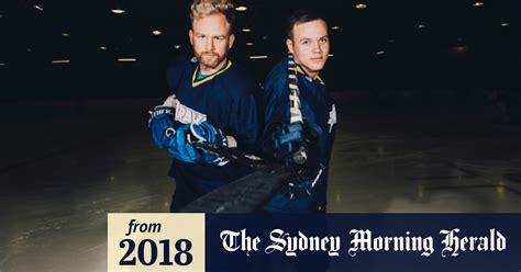 Aihl Canberra Braves Per Daniel Goransson Kai Miettinen Wehebe Darge In Australian Team