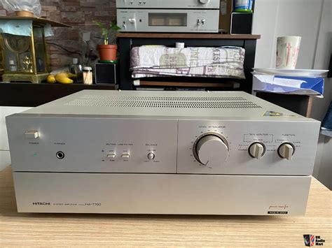 Hitachi Ha 7700 Dual Mono Mos Fet Stereo Integrated Amplifier For Sale