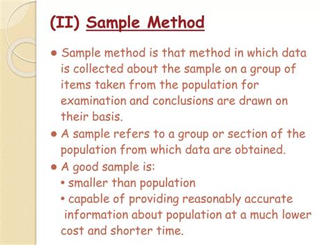 Chapter 3 Census And Sample Methods Ppt
