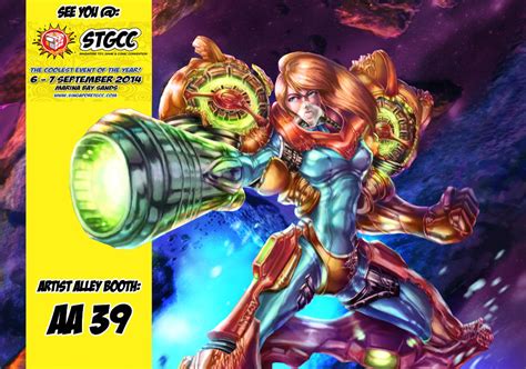 Samus Aran Convention Print Preview By Cric On Deviantart