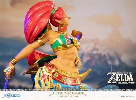 The Legend Of Zelda Breath Of The Wild First 4 Figures Urbosa Standa