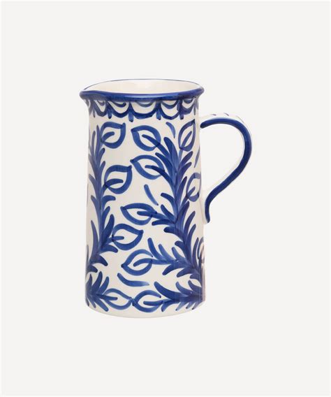 Large Blue Jug Glassette