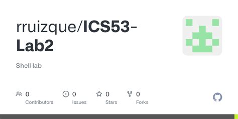GitHub Rruizque ICS53 Lab2 Shell Lab