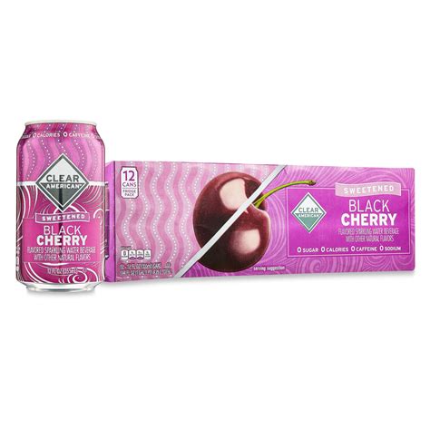 Clear American Black Cherry Sparkling Water