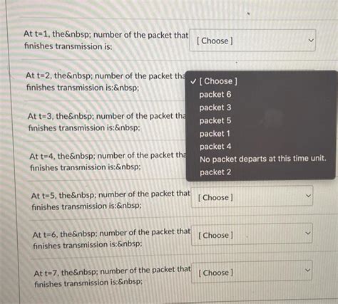 Solved Consider The Pattern Of Red And Green Packet Arrivals