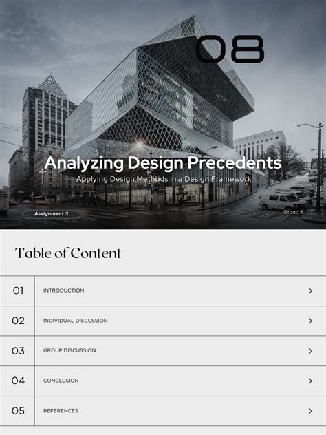 Analysing Design Precedent Pdf Matrix Mathematics Mathematics