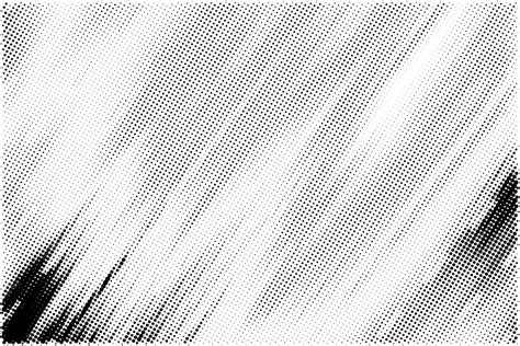 Free Vector | Black and white abstract grunge halftone pattern texture background