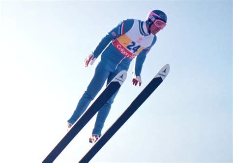 Eddie The Eagle Transitions From Olympic Ski Jumper To Actor In