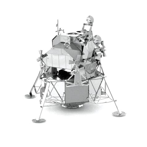 3d Puzzles New 1 48 Scale Apollo 11 Lunar Module Papercraft Diy 3d
