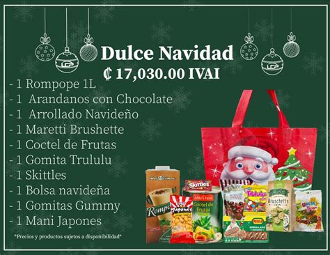 Canasta Navideña Dulce Navidad Lcr Limpieza Costa Rica