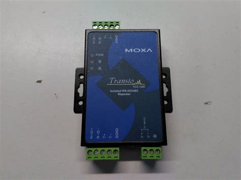MOXA TCC 120I Interface Converter NEW SURPLUS Industrial Communicatio 129 00