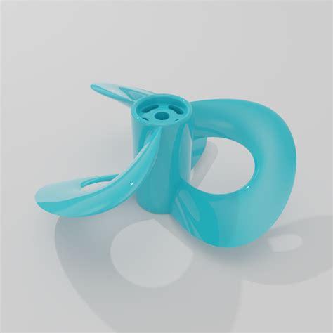 🚁 Toroidal Propeller For Boat・ Stl File For ・cults