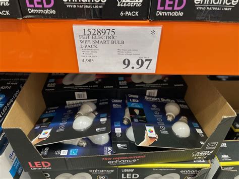 Feit Electric Wifi Smart Bulb 2pk 1528975