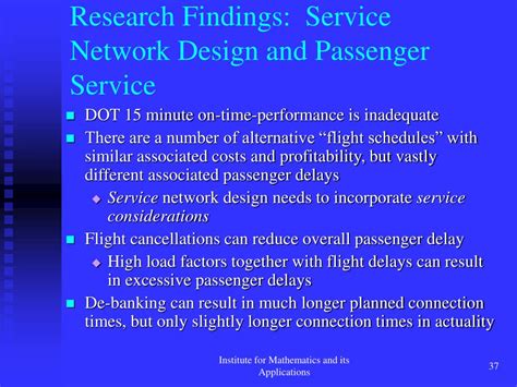 Ppt Service Network Design Applications In Transportation And