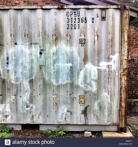 Rusty Old Shipping Container Stock Photo Stock Photos Photo Shipping Container