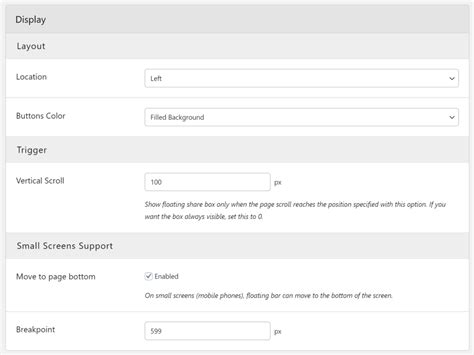 Floating Share Bar Dev4press Knowledge Base