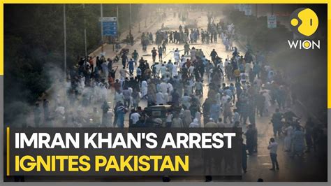 Imran Khan Arrest Pak Pm Shehbaz Sharif Slams Protesters For