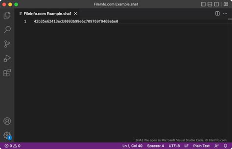 Sha1 File What Is An Sha1 File And How Do I Open It