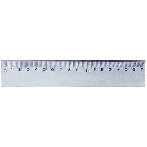 Stainless Steel Millimetre Scale Without Bevel Alpa Ha105