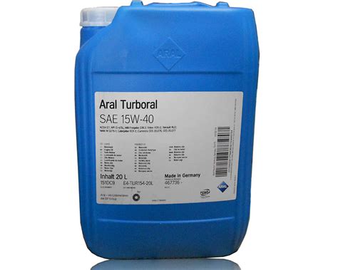 Aral Turboral W Liter Motoröl