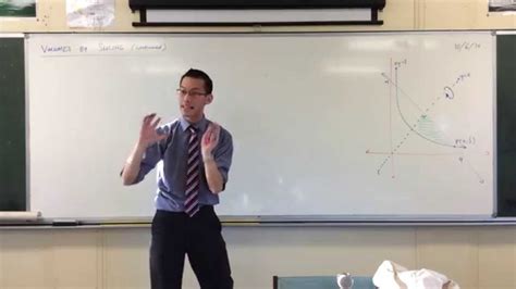 Calculating A Volume Rotated Around X Y 1 Of 2 Determining Radius