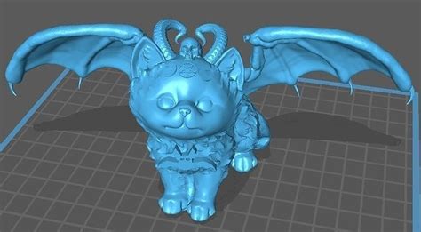 Demonic Kitty 3d Model 3d Printable Cgtrader