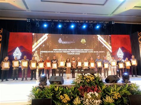 PT Timah Tbk Sabet Delapan Penghargaan Prestasi Penerapan Kaidah Teknik Pertambangan Yang Baik