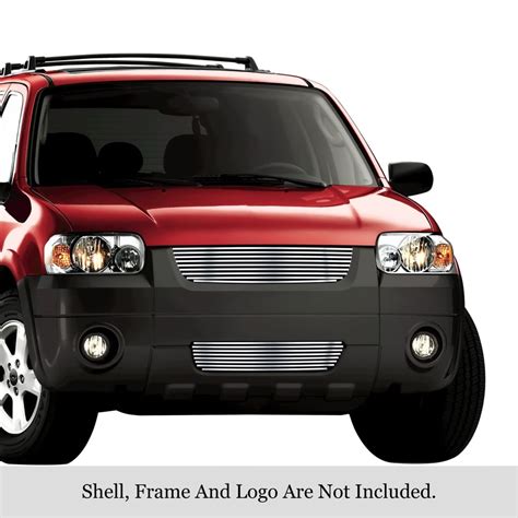 Aps Horizontal Billet Stainless Steel Polished Finish Grille 2005 2007