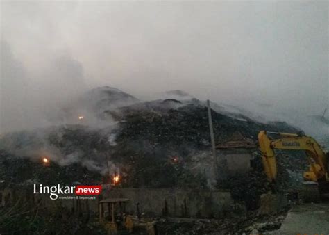 4 Desa Terdampak Kebakaran TPA Jalupang Lahan Terbakar Capai 10 Ha Lingkar News
