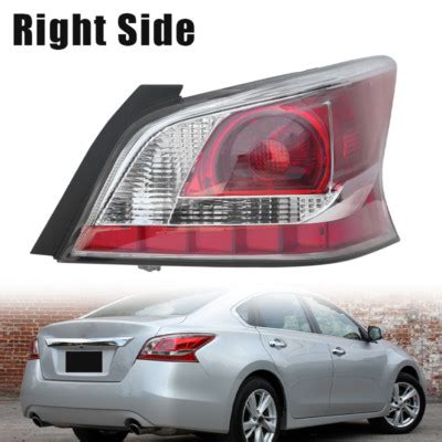 For 2013 2014 2015 Nissan Altima Sedan 4dr Halogen Tail Light Passenger