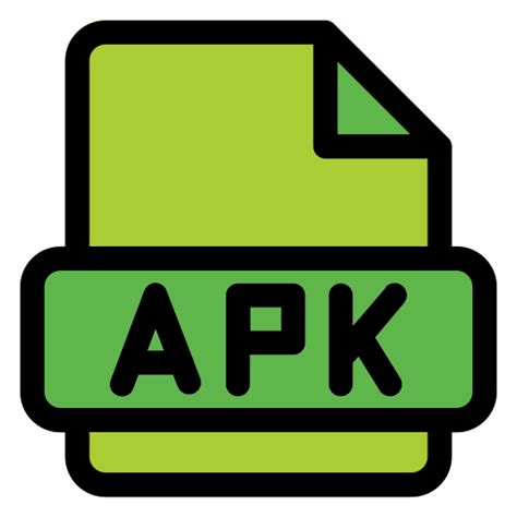 Apk Generic Outline Color Icon