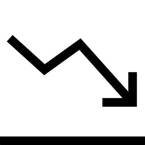 Stats Down Vector Svg Icon Svg Repo