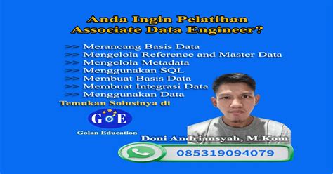 Associate Data Engineer Golan Education