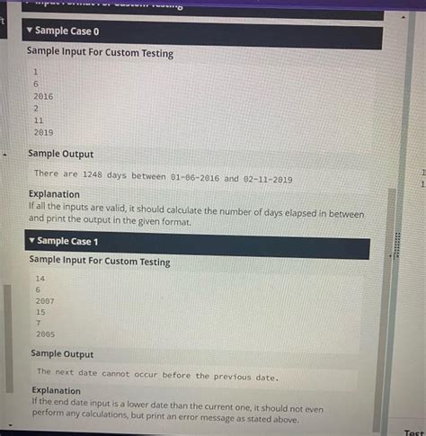 solved write a java program that takes two different dates