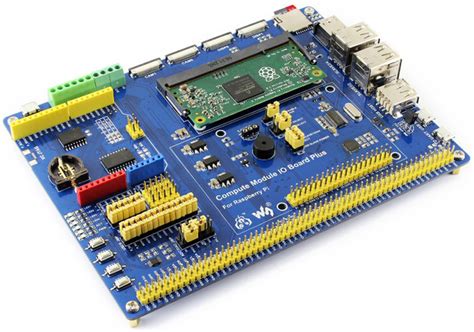 Compute Module IO Board Plus For Raspberry Pi CM3 CM3L RobotShop
