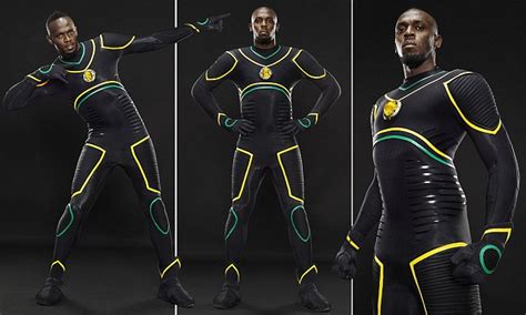 Usain Bolt Unveils Superhero Alias As He Dons Specially Made All In One